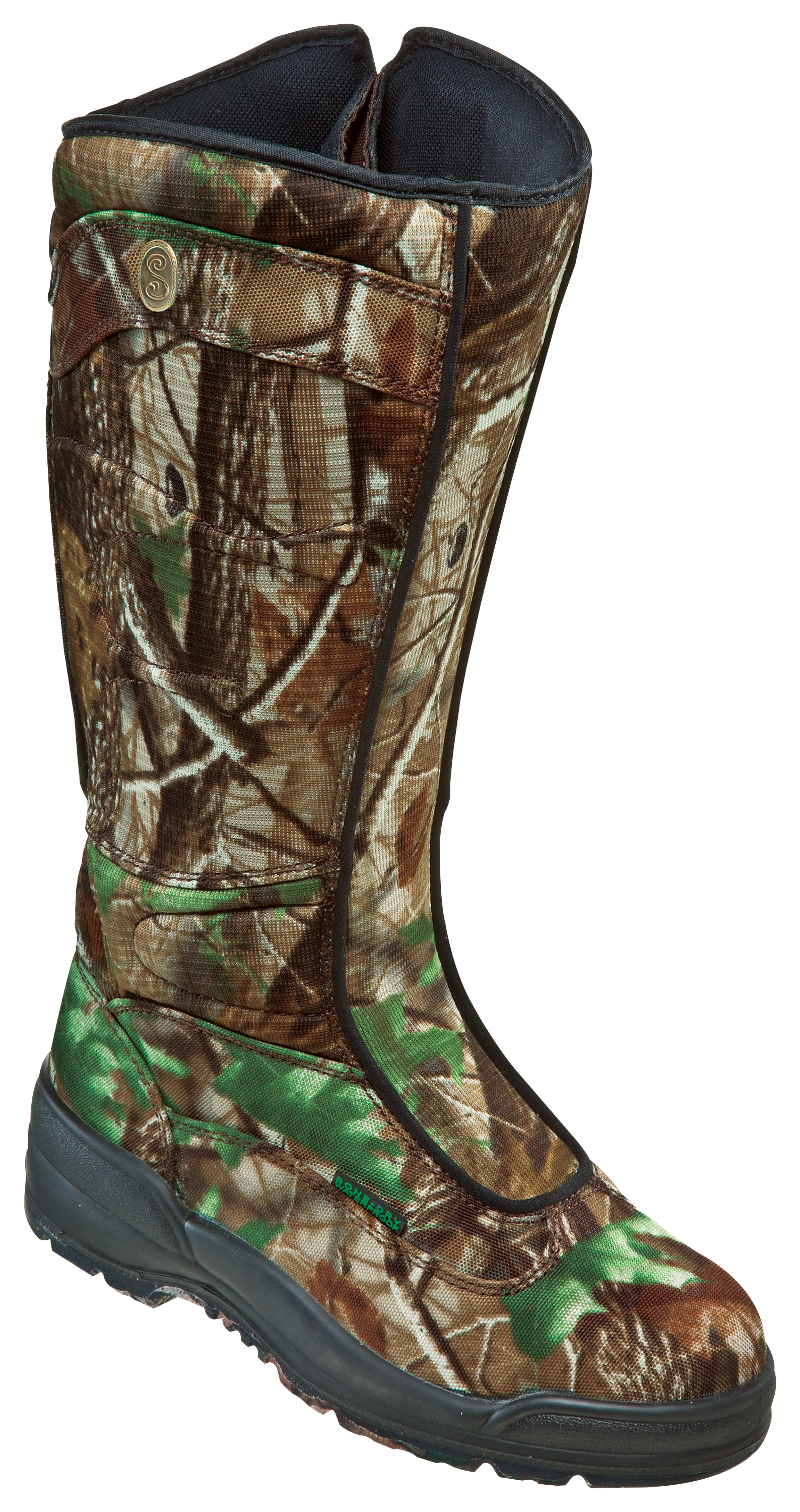 SHE Outdoor Bayou Zip BONE-DRY Waterproof Camo Snake Boots | Cabela's